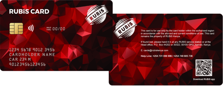 Rubis Card | Rubis Energy Kenya